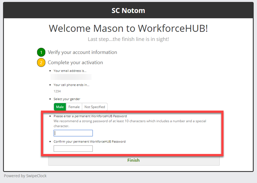 Employee Activation Walkthrough - WorkforceHub